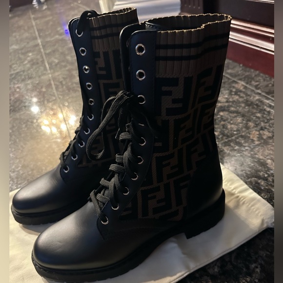 Fendi | Shoes | Fendi Combat Boot | Poshmark